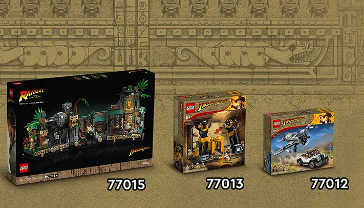 Indiana Jones Sets Officially on LEGO Website - The Brick Stand