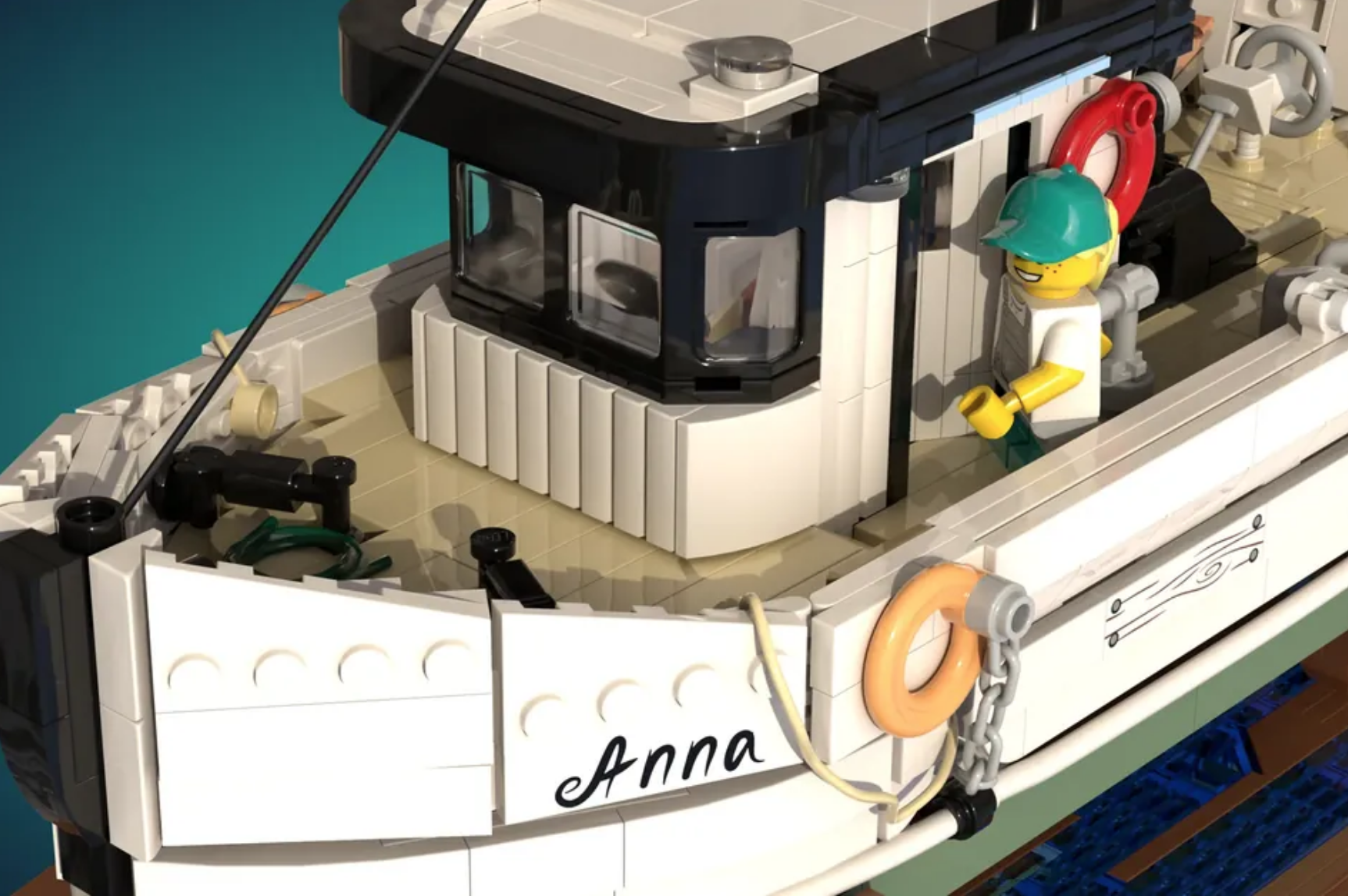 Small Shrimping Boat - Ideas Spotlight - The Brick Stand
