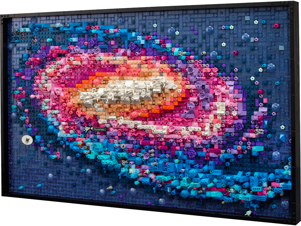 The Milky Way Galaxy Revealed - The Brick Stand