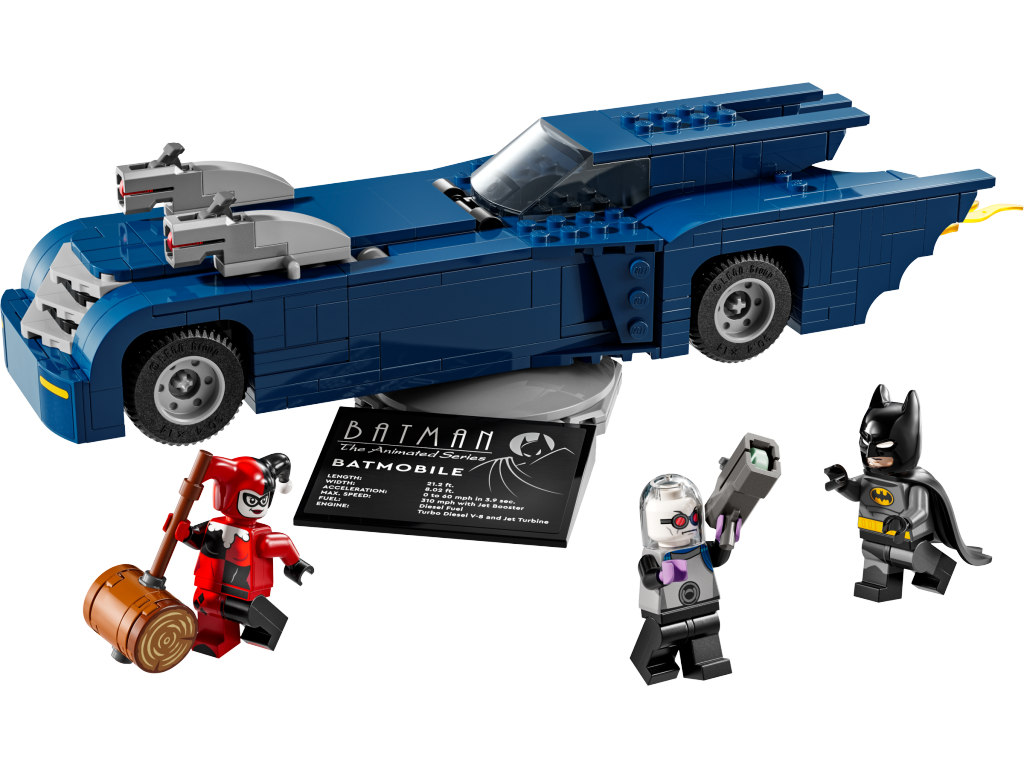 Batman with the Batmobile vs. Harley Quinn and Mr. Freeze Revealed ...