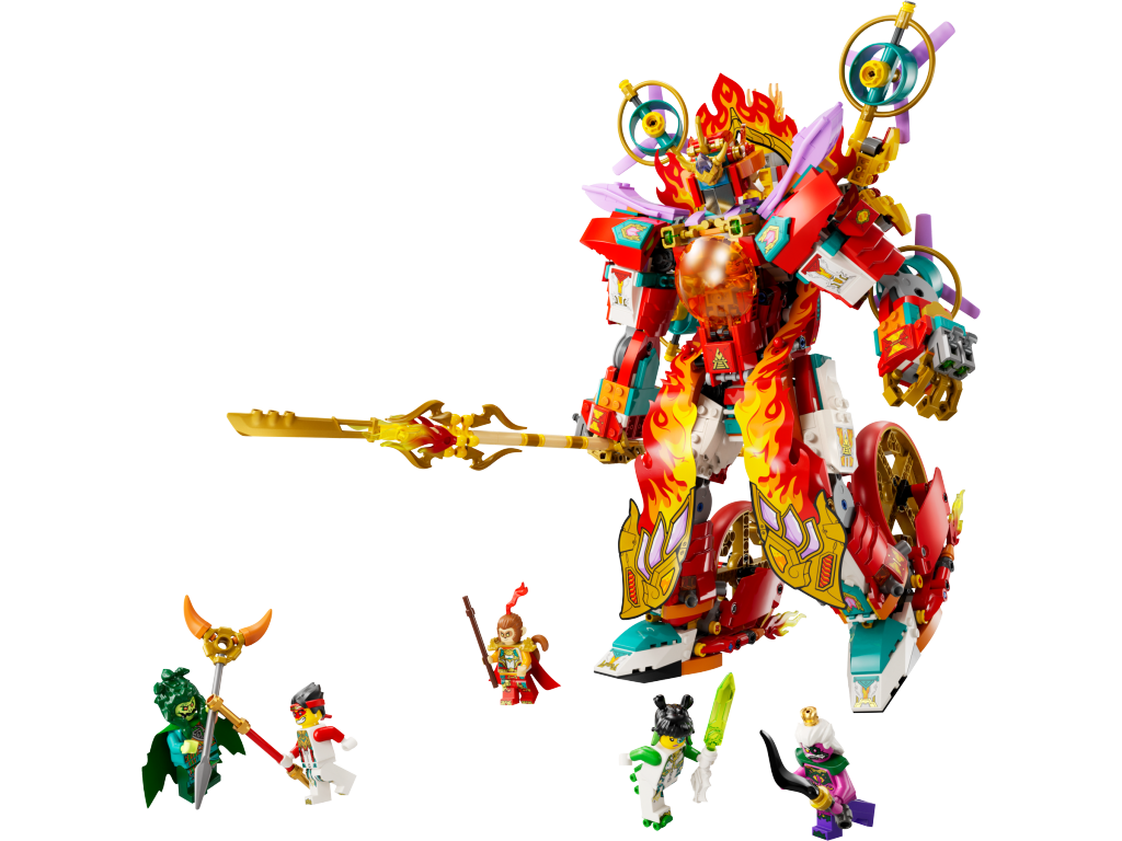 Nezha's Ring of Fire Mech Revealed - The Brick Stand