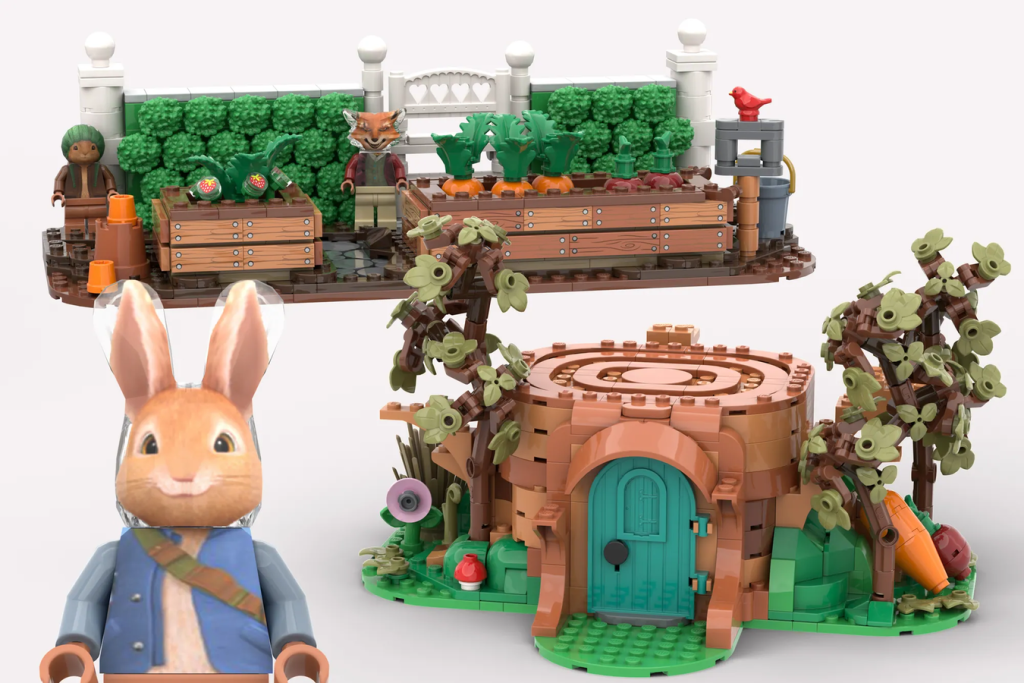 Peter Rabbit - Ideas Spotlight - The Brick Stand