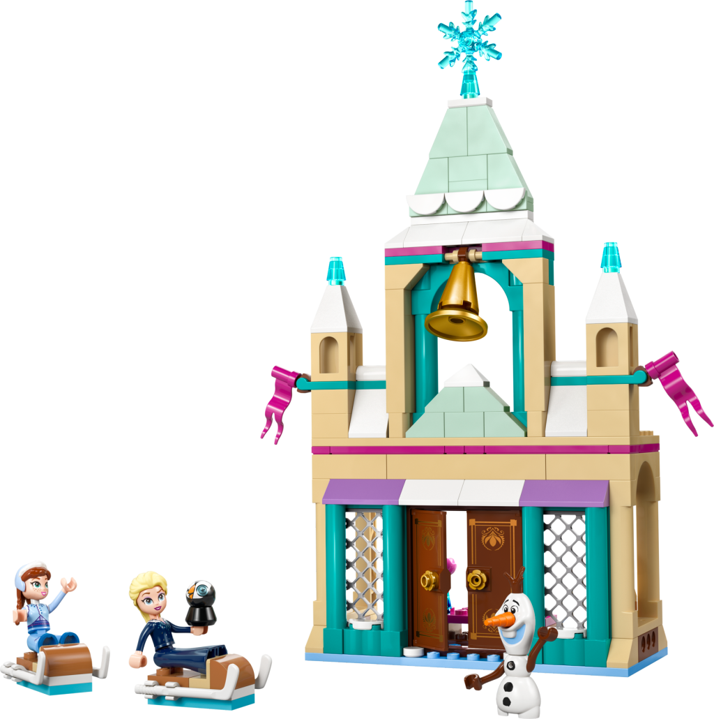 Arendelle Frozen Castle Revealed - The Brick Stand