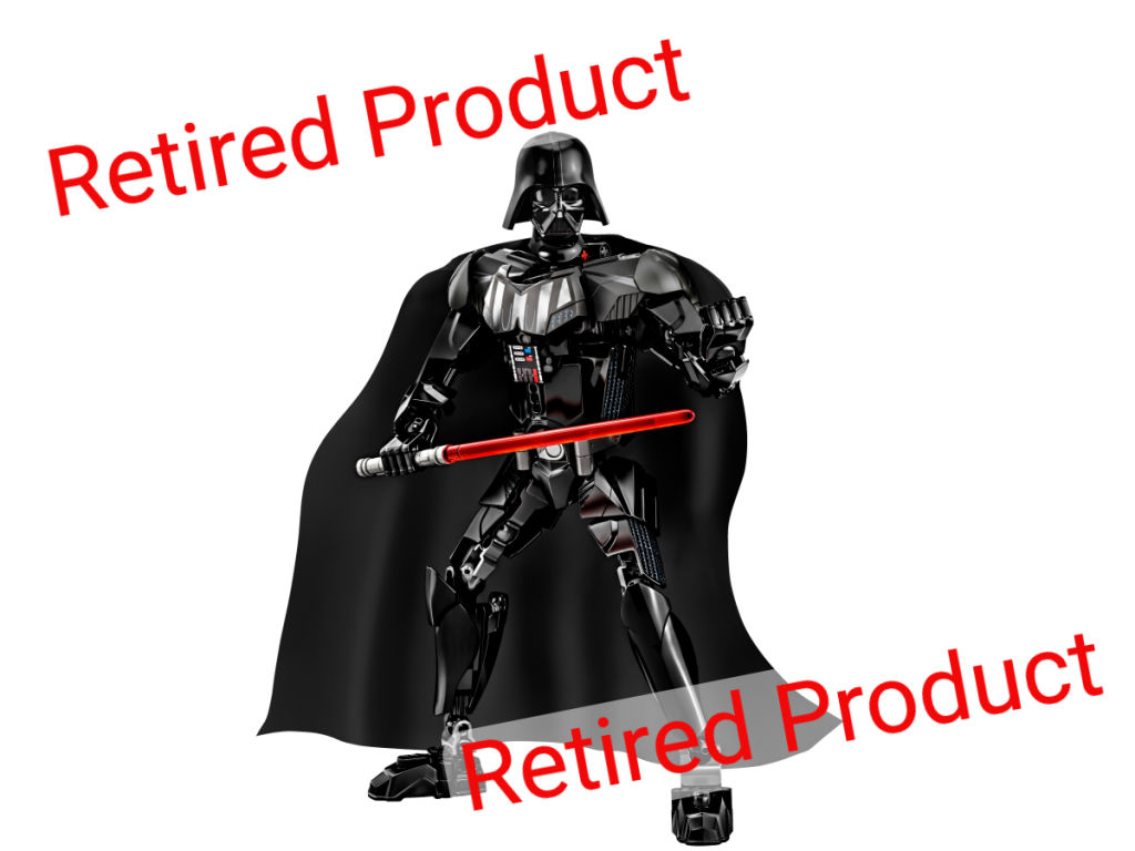 Darth Vader - Retired Spotlight - The Brick Stand