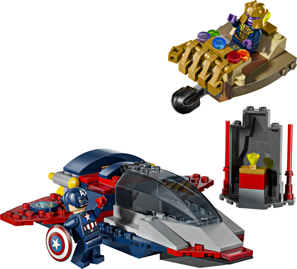 Captain America vs. Thanos Revealed - The Brick Stand