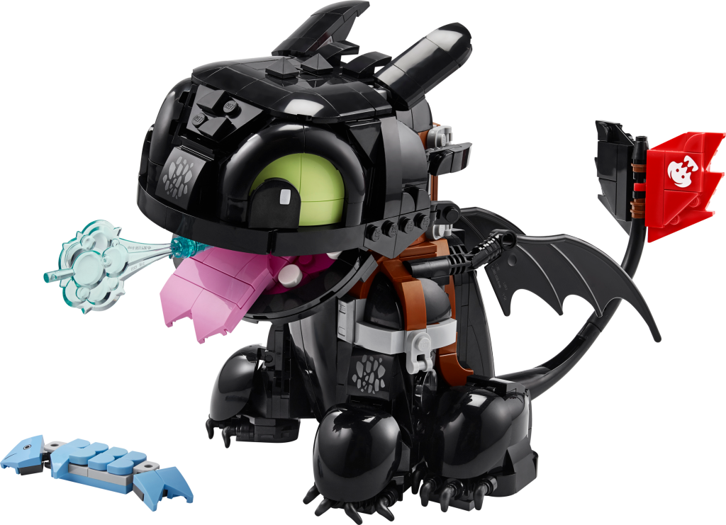 How to Train Your Dragon: Toothless Revealed - The Brick Stand