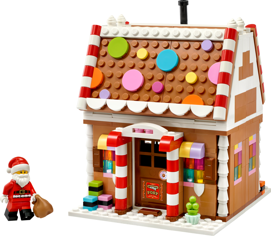 Festive Gingerbread House Revealed - The Brick Stand